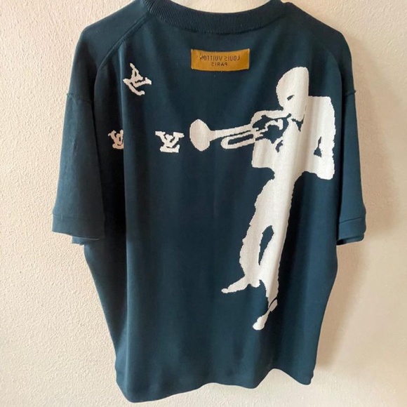 Louis Vuitton | Shirts | Louis Vuitton Jazz Trumpeter Signature ...